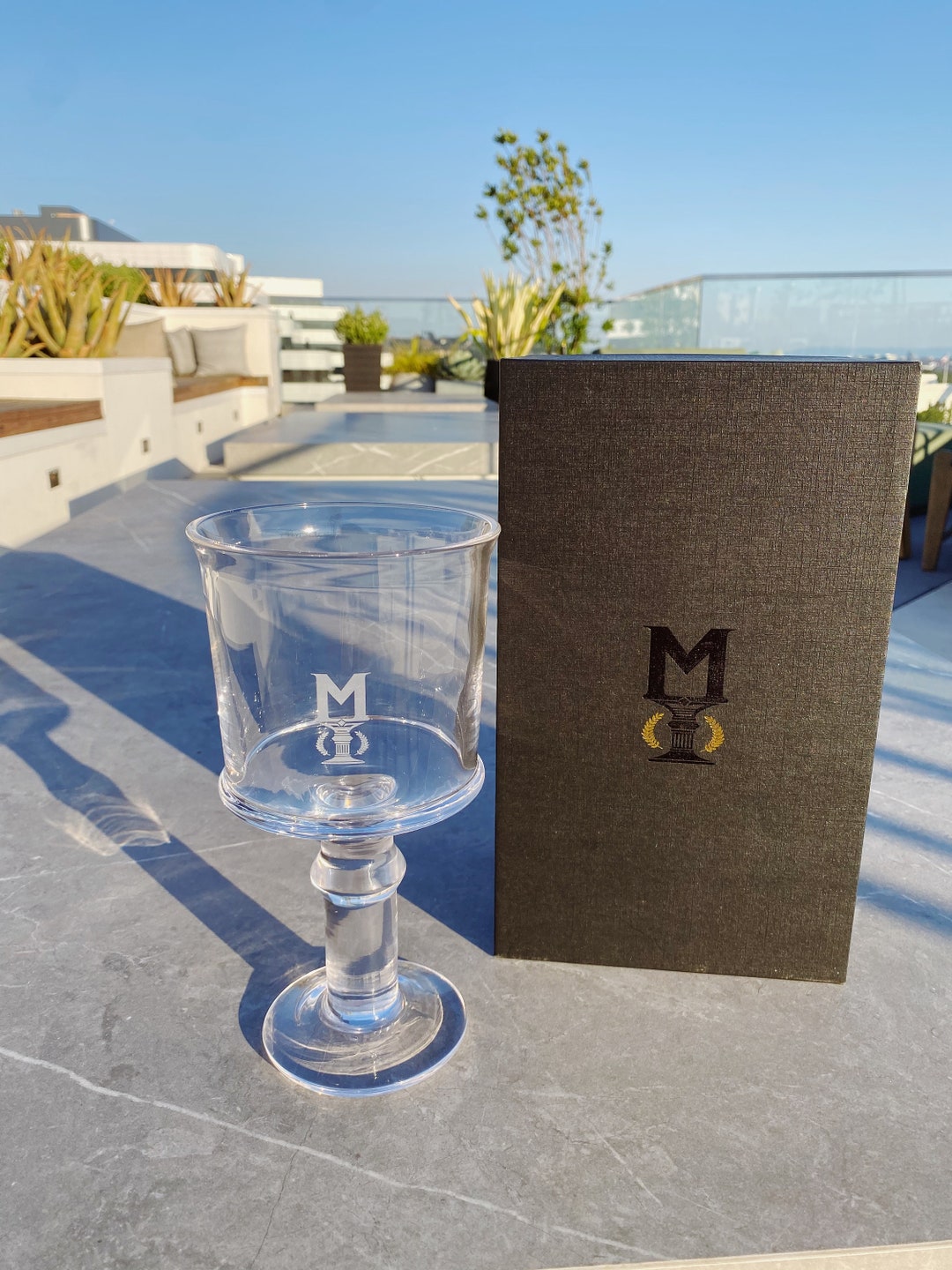 The Malice Glass - Modern Chalice for Men, 22oz Unbreakable Design ...