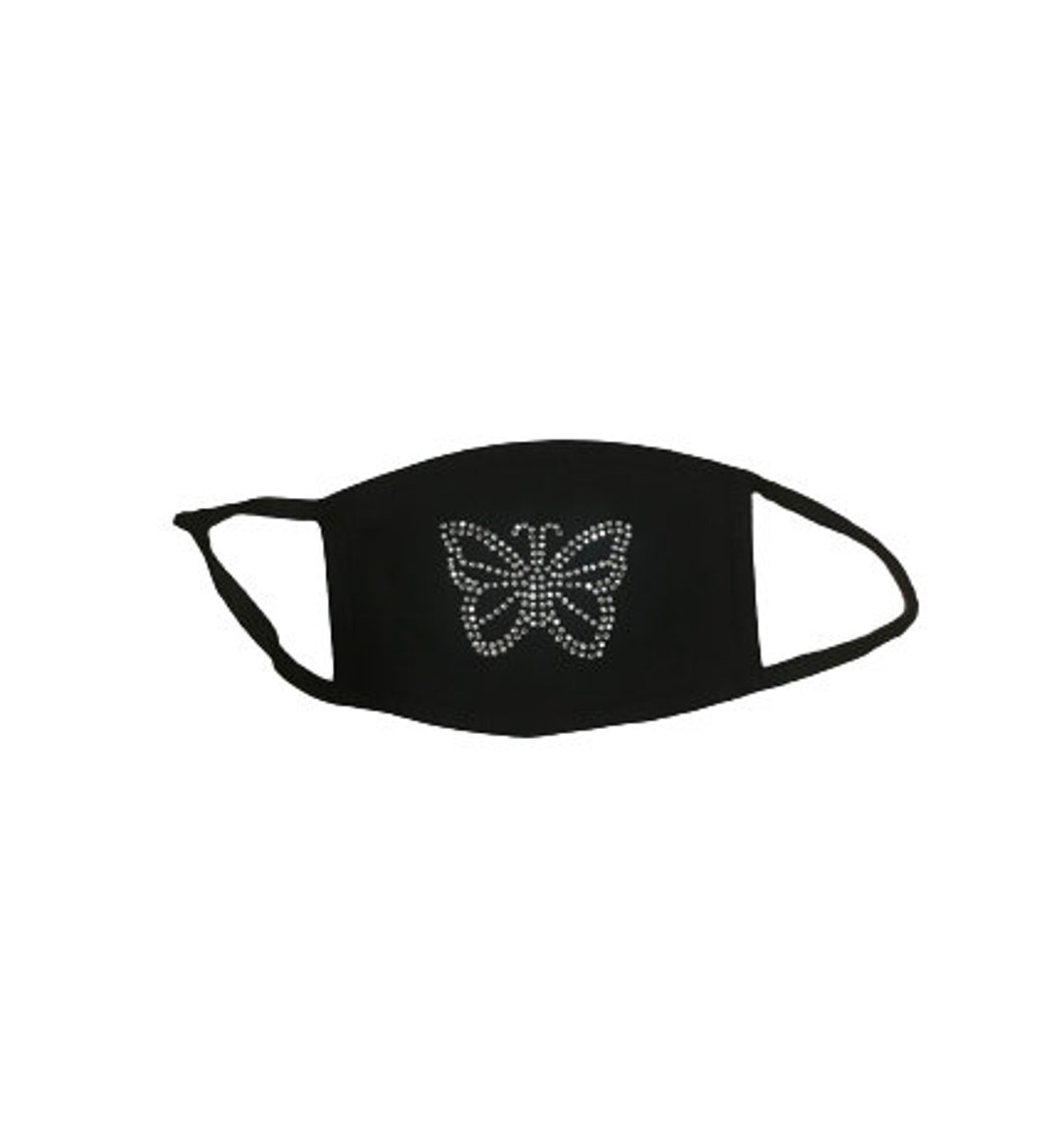 Bedazzled Butterfly Mask - Etsy