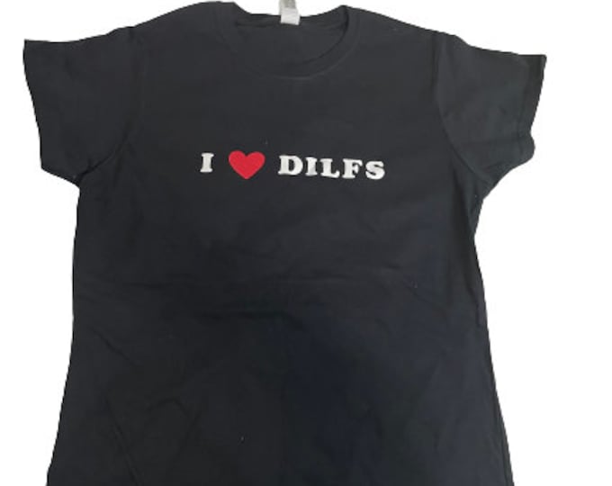 I 3 DILFS Baby Tee | Etsy