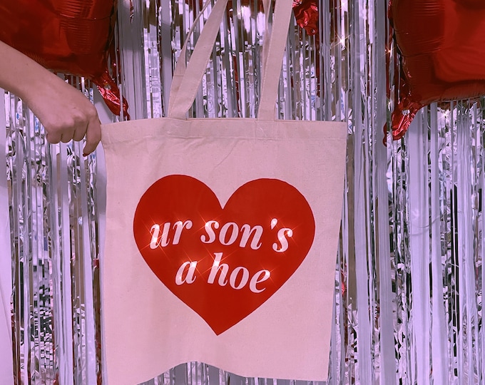 Ur Son's a Hoe Bag - Etsy
