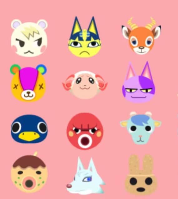 Animal Crossing Head Png