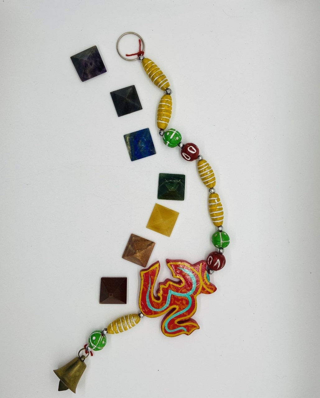 Chakra Pyramid Chakra Set Engraved Pyramid Shaped Chakra - Etsy