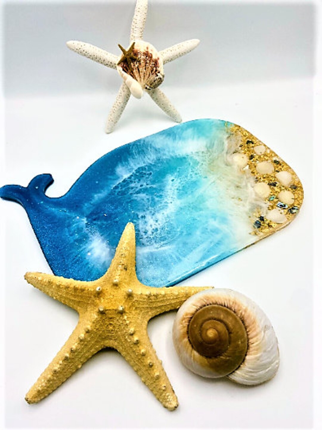 Whale Tray-beach Tray - Ocean Tray - Shell Tray - Home Decor- Gift ...