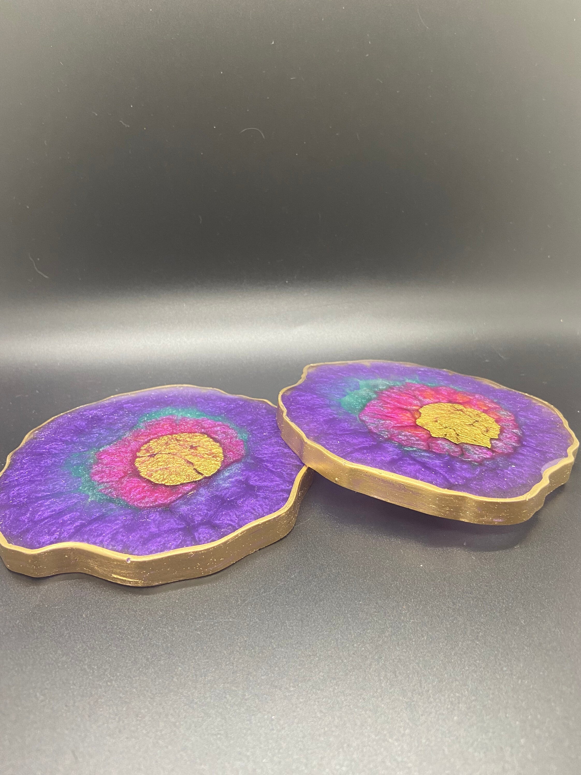 Coasters-resin Coasters- Home Decor-resin Art-drinkware - Etsy