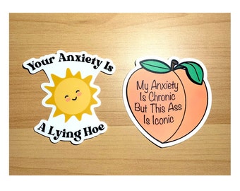 Bulk Sensory Stickers: 3 Stickers, Rainbow Anxiety Relief, Sensory ...