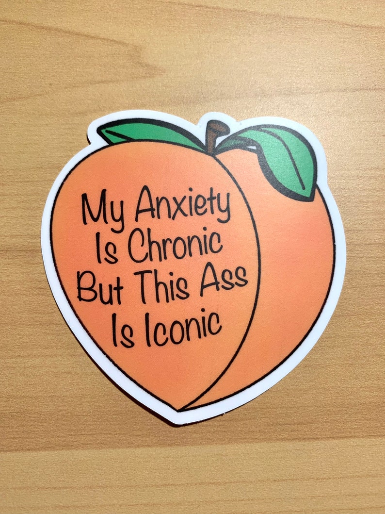 Your Anxiety is a Lying Hoe Sticker Anxiety Sticker Pack - Etsy