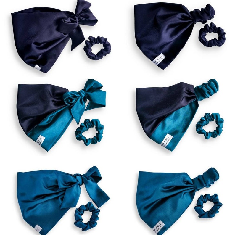 Luxurious Satin sleep Well Hair Wrap & Scrunchie - Etsy