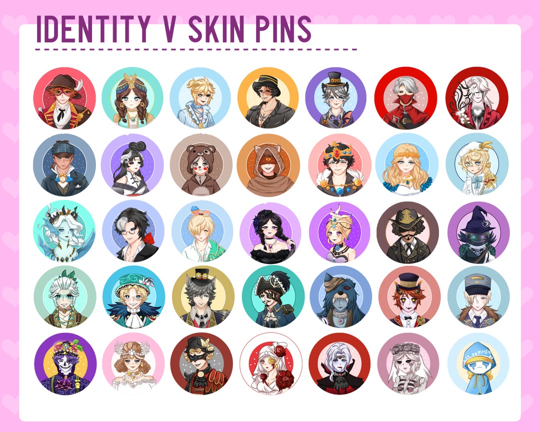 Identity V Buttons - Etsy