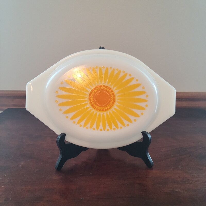 Pyrex Sunflower - Etsy