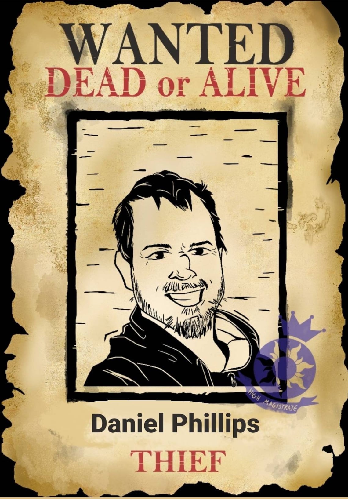 Personalised RAPUNZEL/FLYNN RIDER Wanted Poster Postcard | Etsy