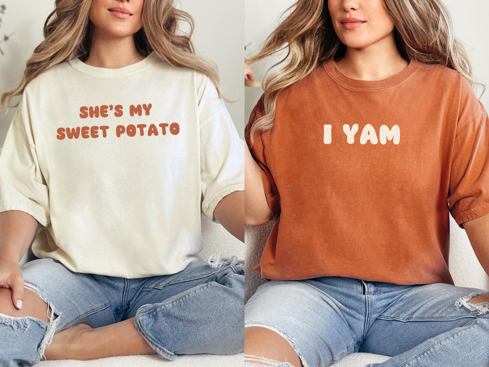 Halloween Couple Shirts, Matching Costume, Funny Matching Tees, Friend ...