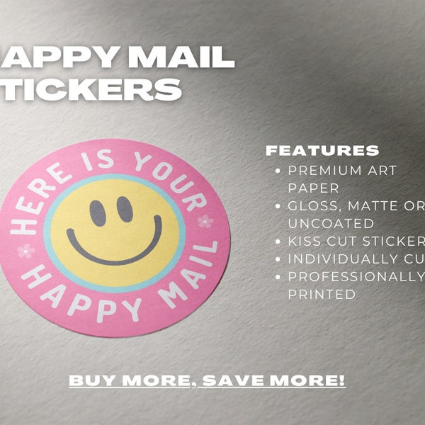 Bulk Smiley Face Sticker - Etsy