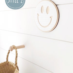 Smiley Retro Sign Wall Decor/shelfie - Etsy