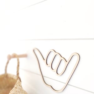 Wooden Shaka Wall Sign/shelf Decor - Etsy