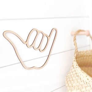 Wooden Shaka Wall Sign/shelf Decor - Etsy