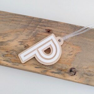 Personalised Initial Name Tag/bag Tag/stocking Tag - Etsy