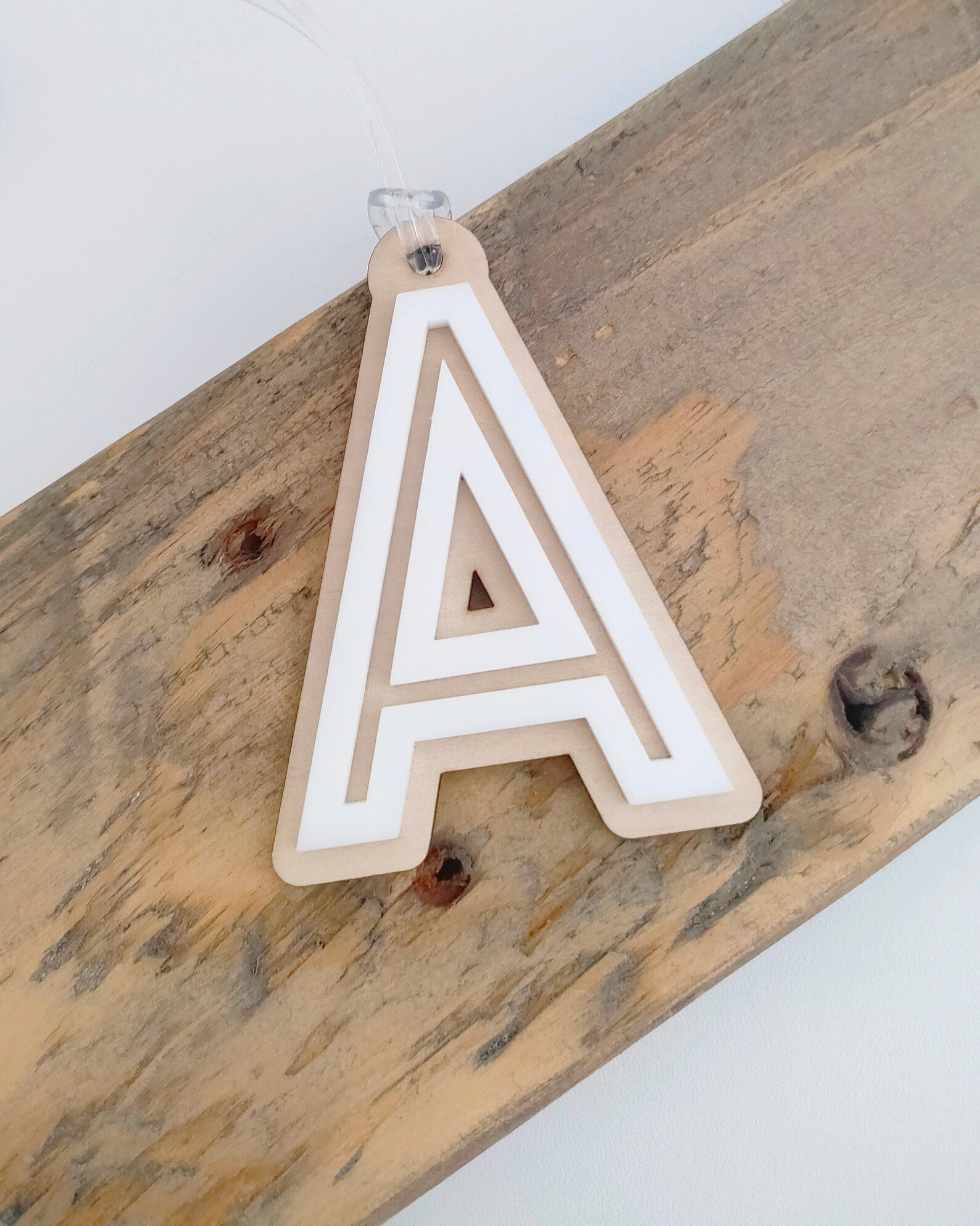 Personalised Initial Name Tag/bag Tag/stocking Tag - Etsy