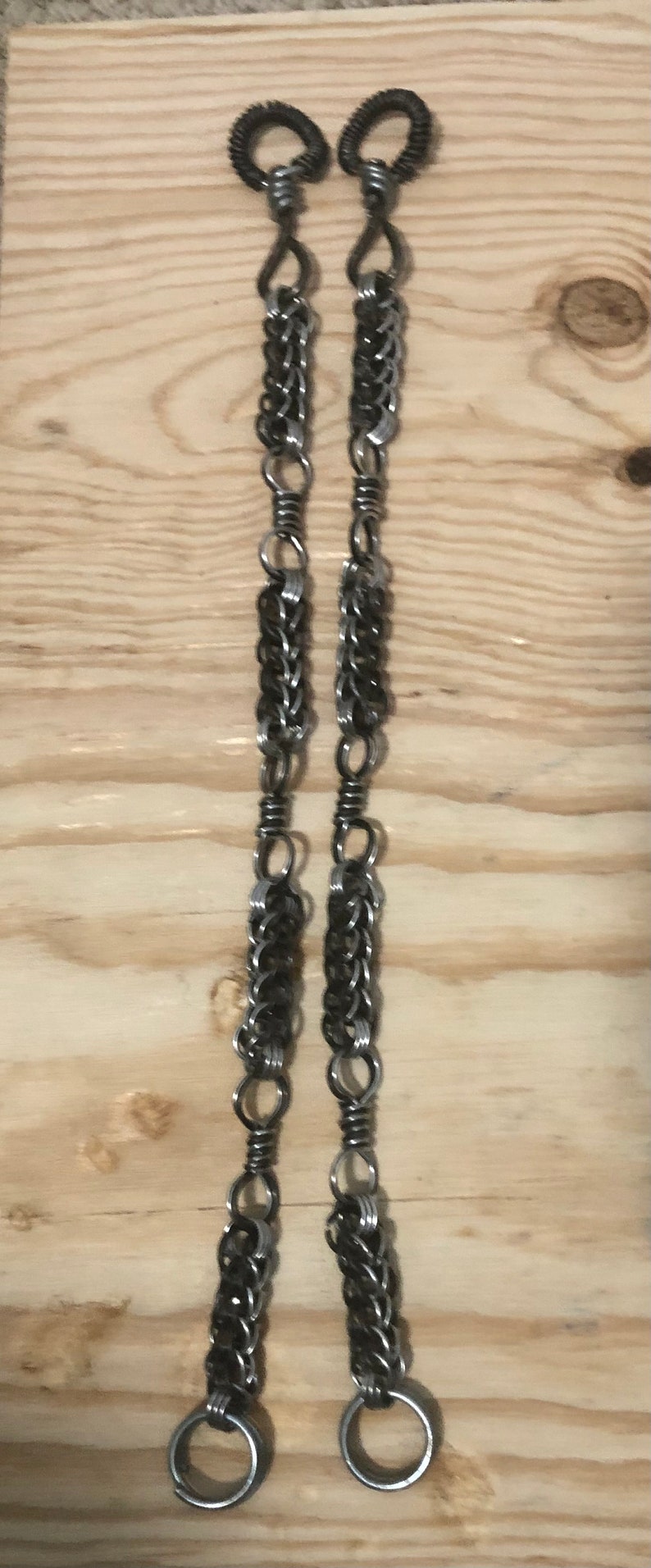 Rein Chains, Slobber Chains, Set of 2 Cadenillas De Freno - Etsy