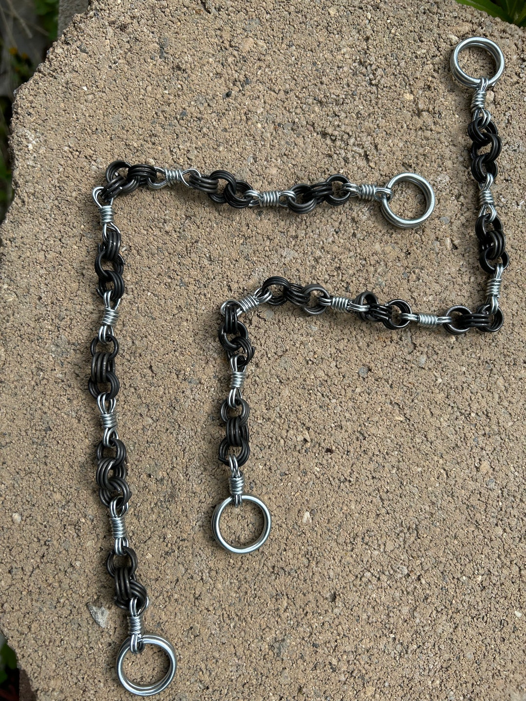 Rein Chains, Slobber Chains, Handmade Set of Two, "triplets" - Etsy