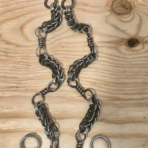 Rein Chains, Slobber Chains, Set of 2 “persian Tiger” - Etsy