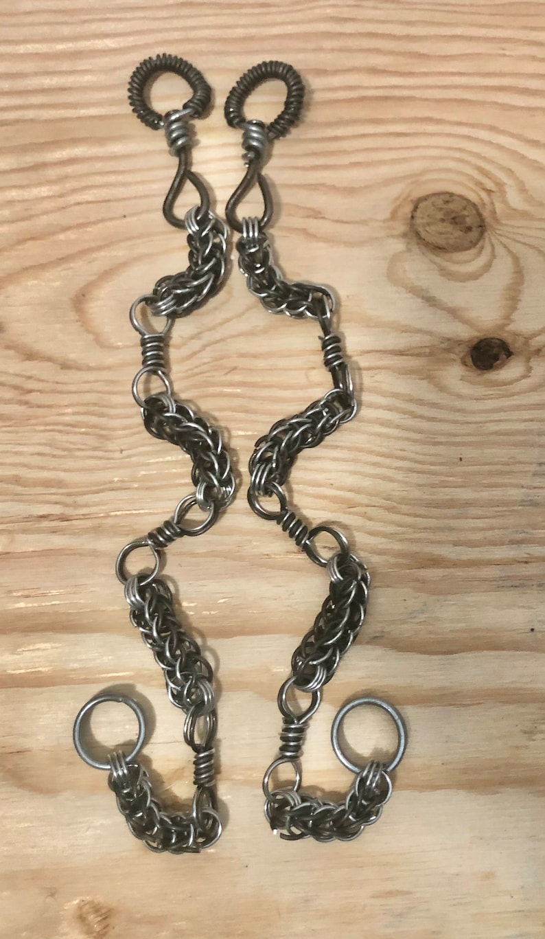 Rein Chains, Slobber Chains, Set of 2 “persian Tiger” - Etsy