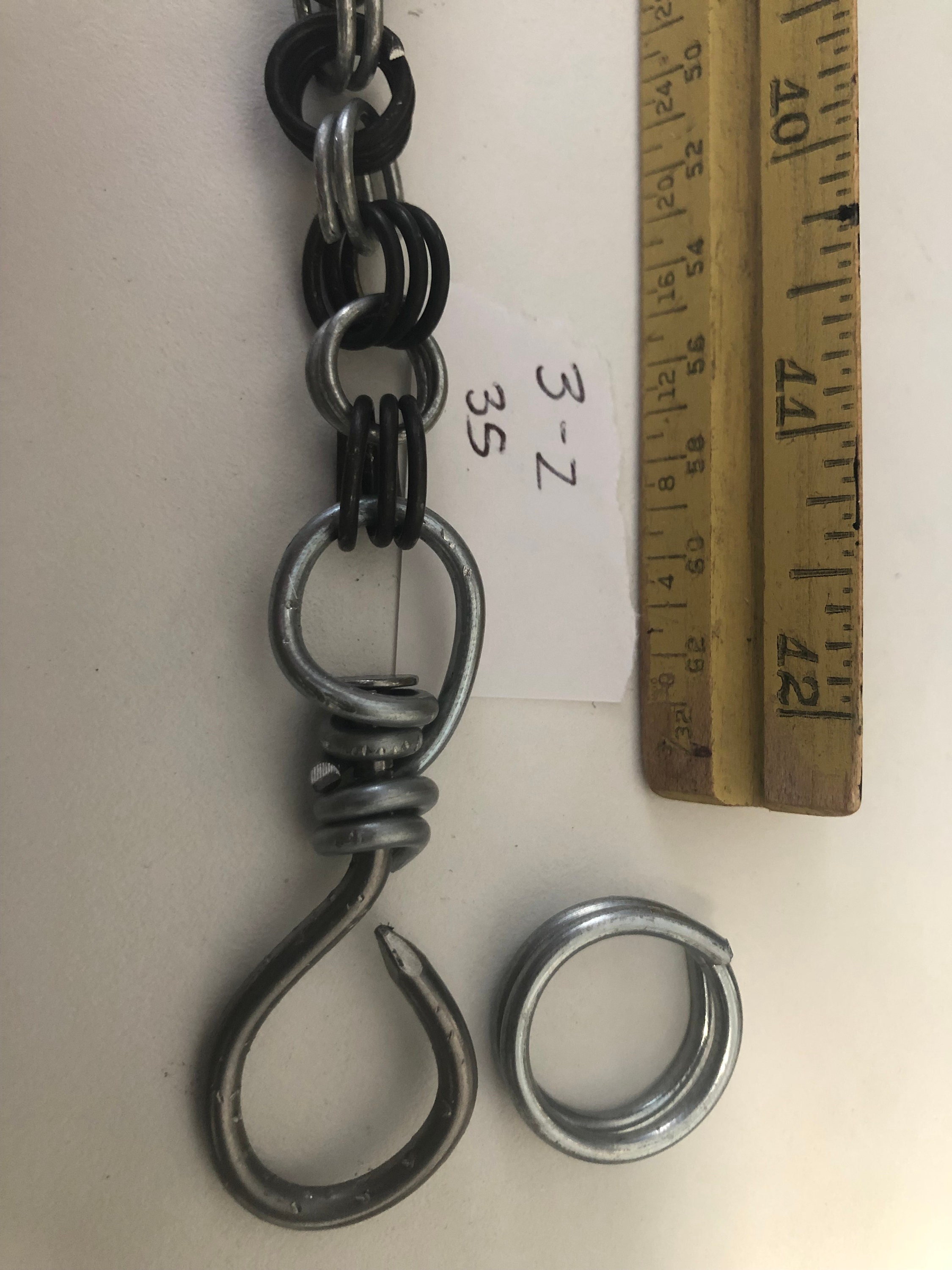 Rein Chains / Slobber Chains Continuous Ring 3 Black 2 - Etsy