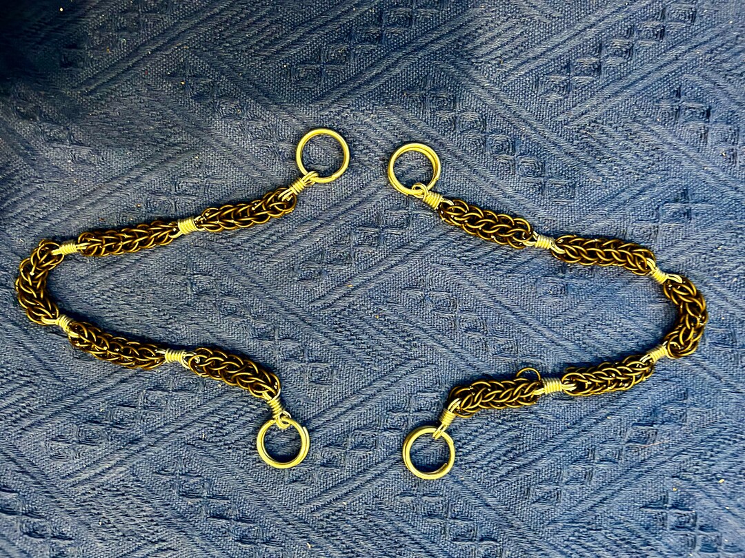 Rein Chains, Slobber Chains, Set of Two, "jinete" - Etsy