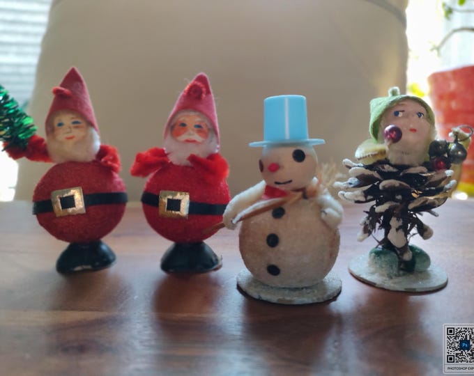 Vintage Putz Figures - CHOICE - Etsy