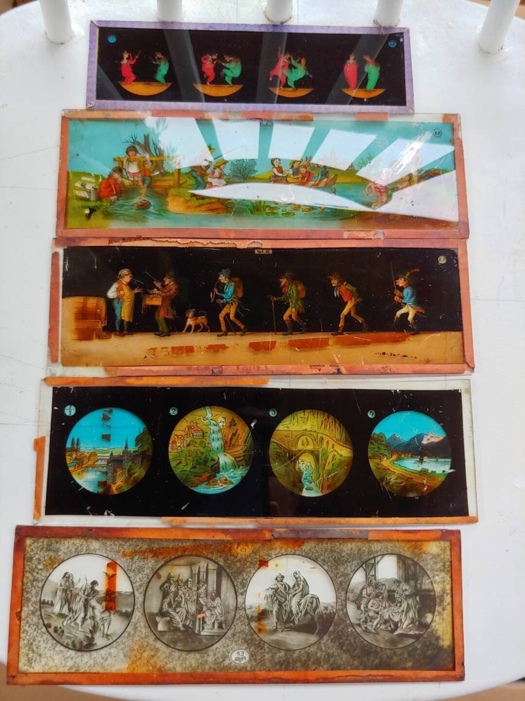 Antique Magic Lantern Slides choice - Etsy