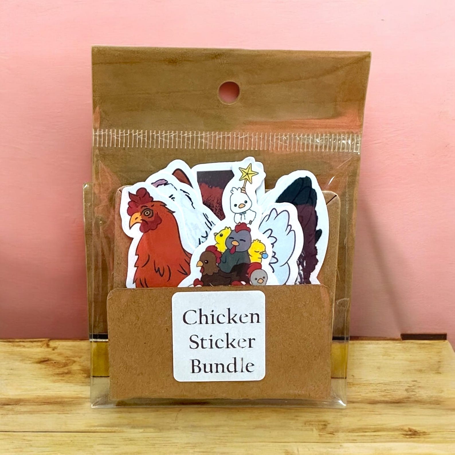 Sassy Chicken Stickers,chicken Stickers,farm Animal Sticker Bundle ...