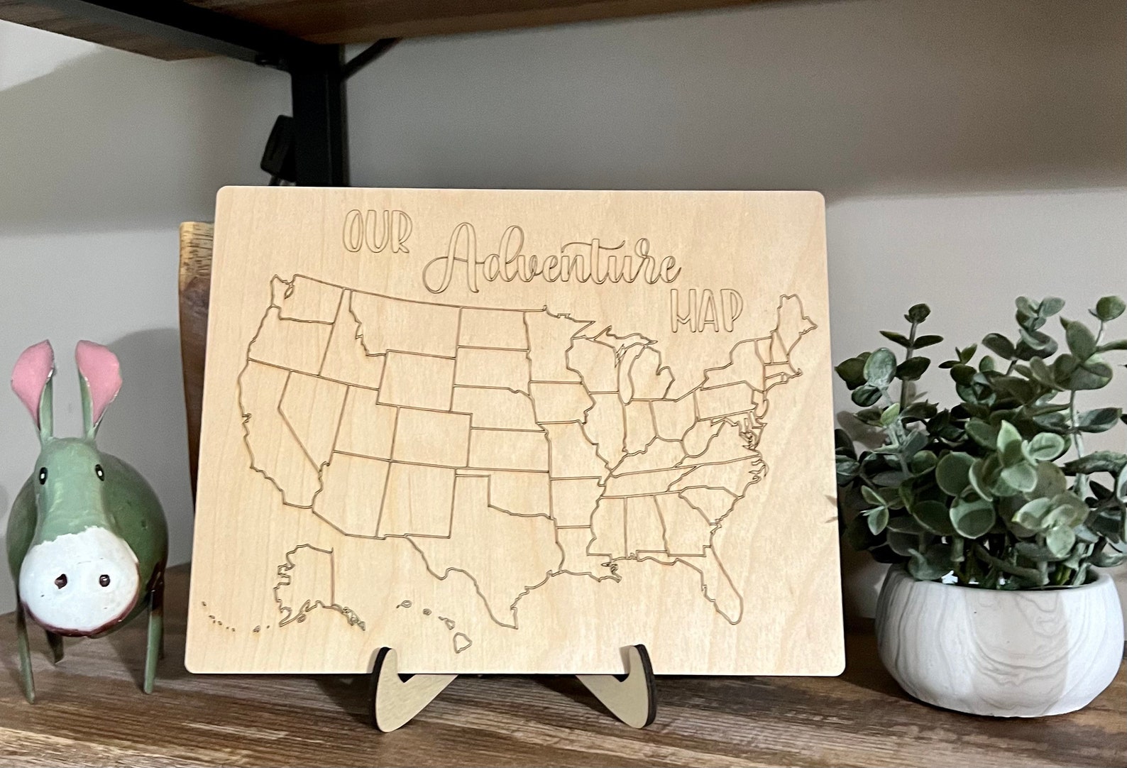 Personalized DIY Paint USA Map Travel Map Travel Lover - Etsy