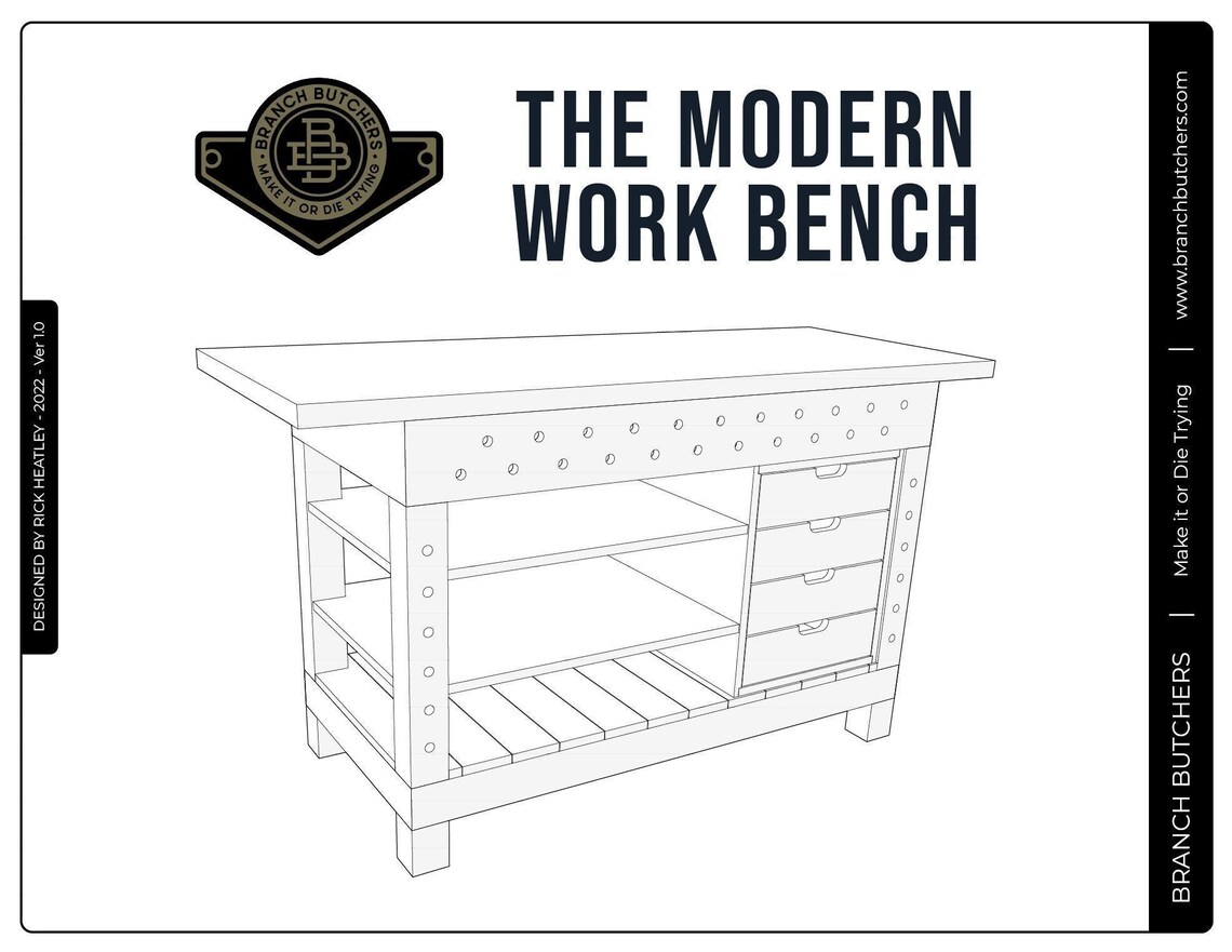 Woodworking Work Bench - Etsy