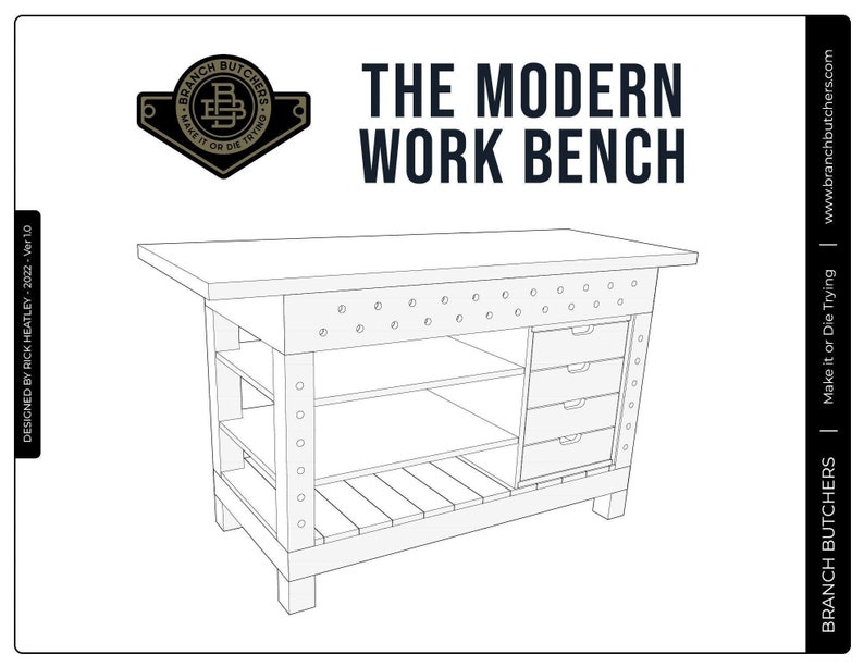 Woodworking Work Bench - Etsy