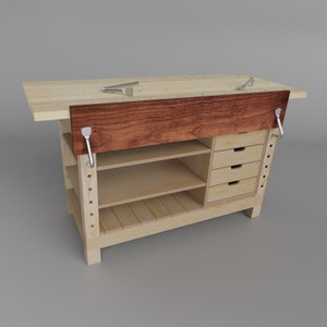 Woodworking Work Bench - Etsy
