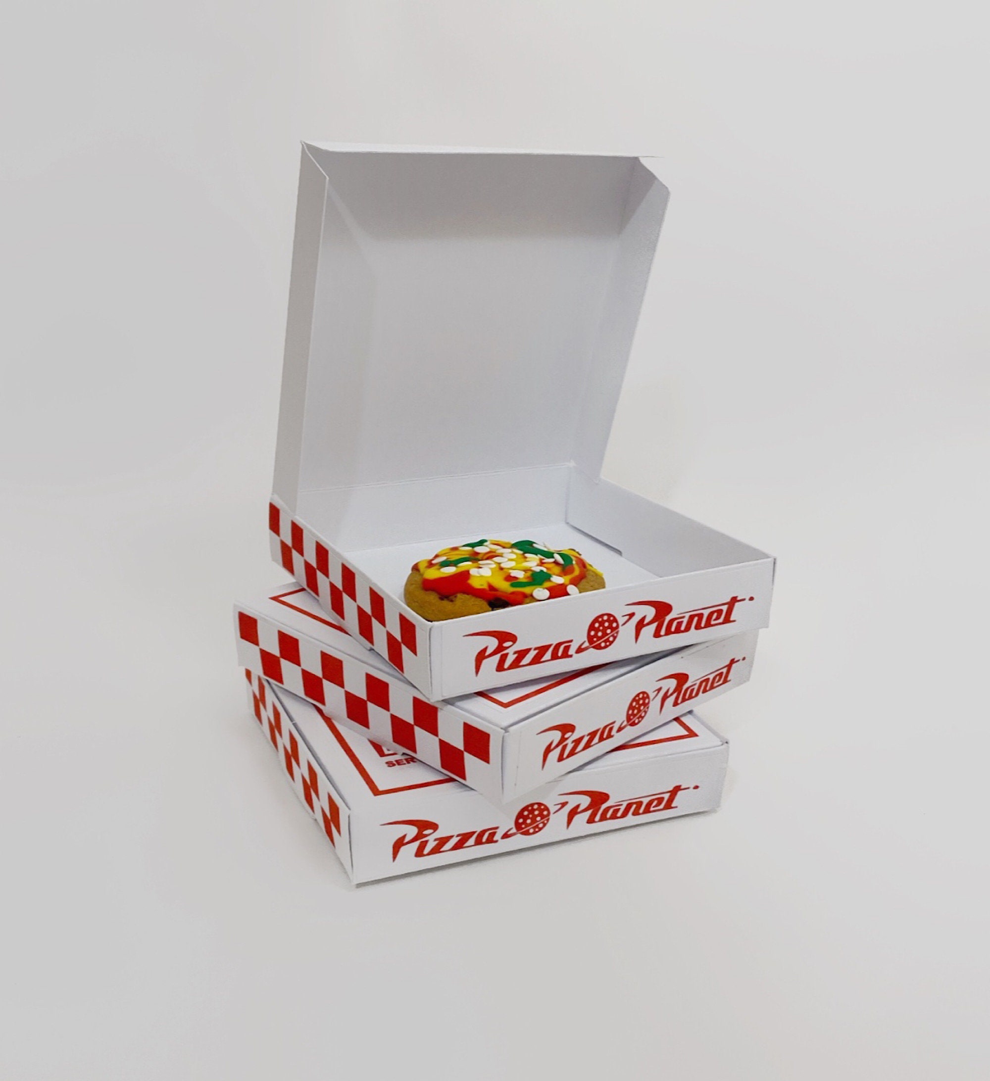 Two Infinity and Beyond Pizza Planet Favor Boxes - Etsy