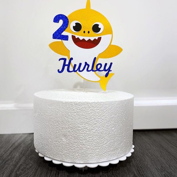 Baby Shark Cake Topper Printable - Etsy
