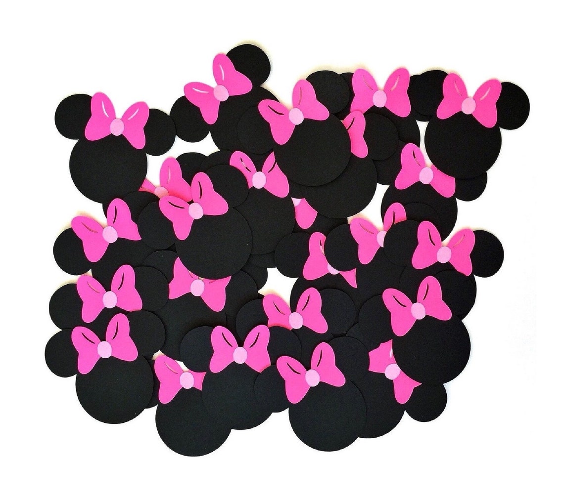 Minnie Mouse Die Cuts Minnie Mouse Cut Outs Minnie Mouse | Etsy