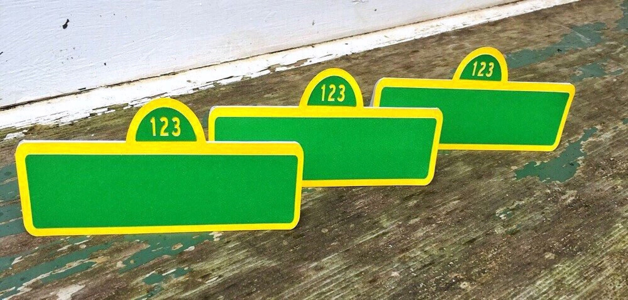 Sesame Street Sign Template Blank