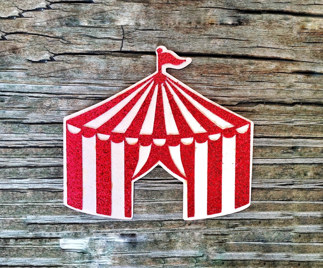 Circus Tent Die Cuts Carnival Birthday Party Decor Circus Party Theme ...