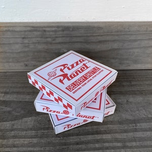 Two Infinity and Beyond Pizza Planet Favor Boxes - Etsy