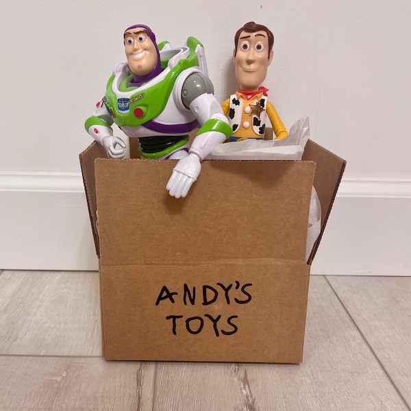 Toy Story Andy Box - Etsy