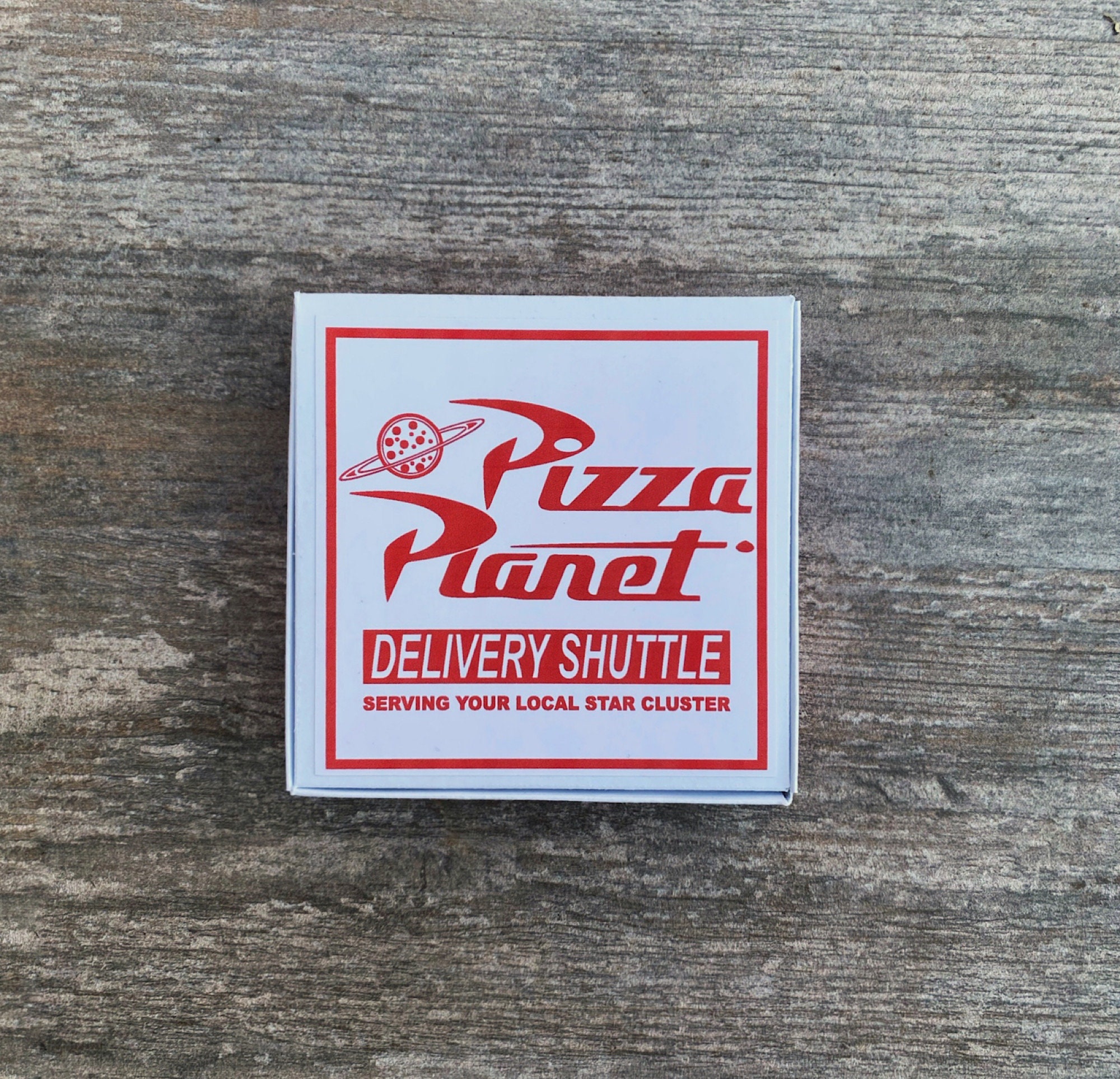 Two Infinity and Beyond Pizza Planet Favor Boxes - Etsy