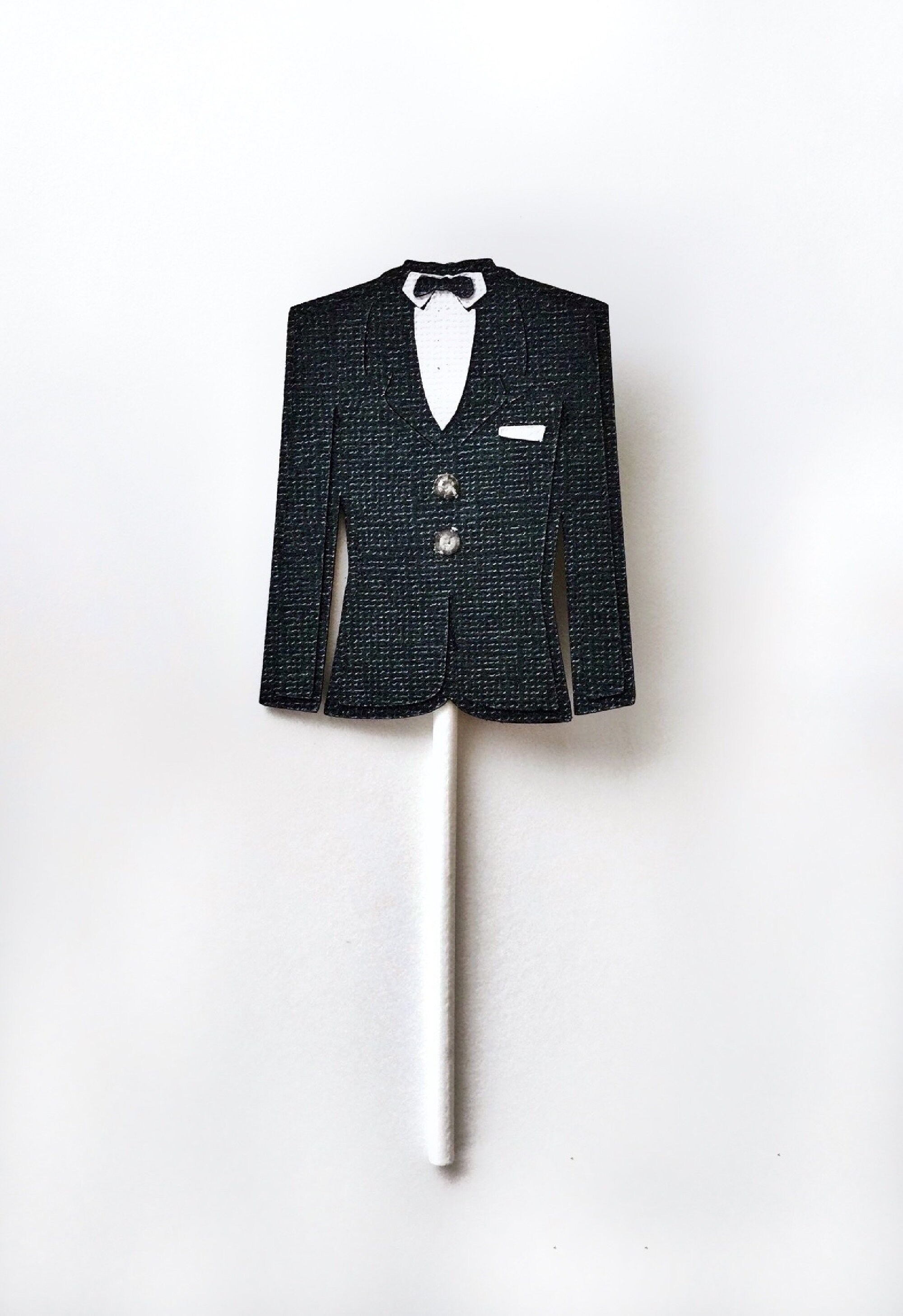 Tuxedo Cupcake Toppers Wedding Decor Groom to Be Wedding - Etsy UK