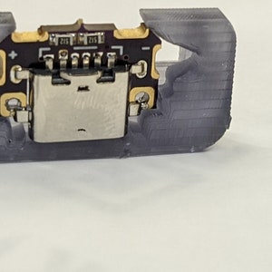 Nintendo 3DS XL USB-C Replacement Charge Port W/ Installation Jig+bezel ...