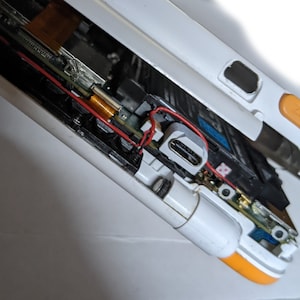 Nintendo 2DS XL USB-C Replacement Charge Port W/ Jig+bezels -USBC Diy ...