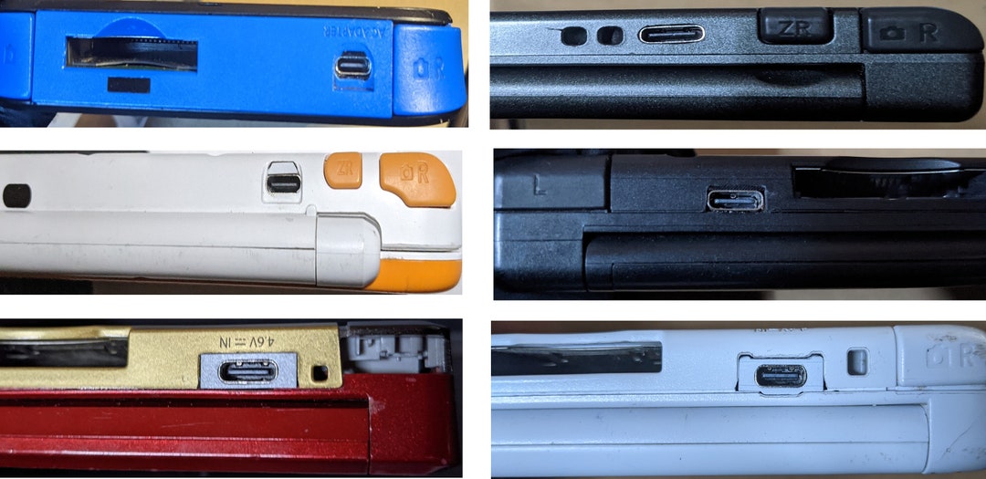 USB-C Replacement Charging Port Mail-in Service for 3DS/3DSXL/N3DSXL ...