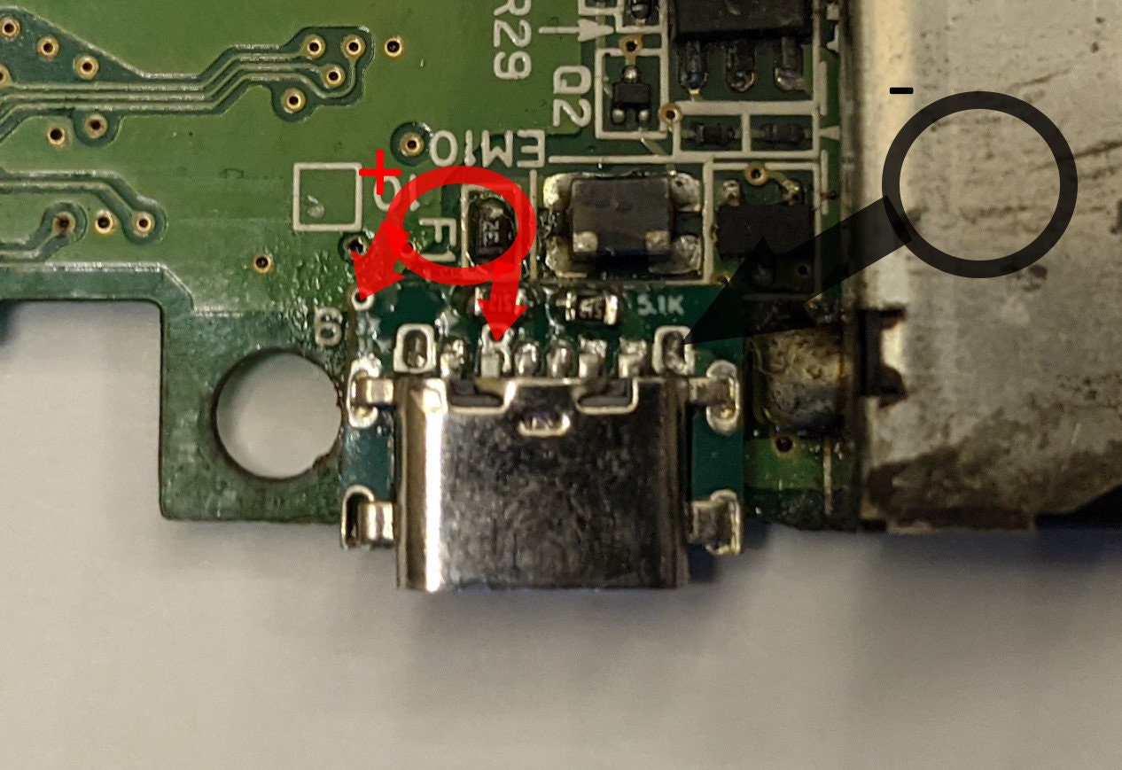 Nintendo DS Lite USB-C Replacement Charge Port W/ Jigbezel - Etsy