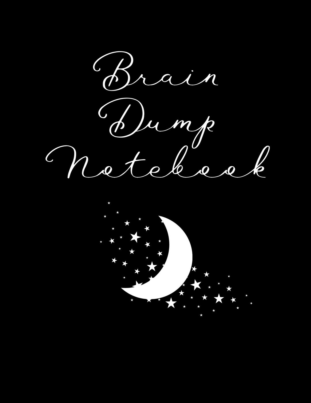 Brain Dump Template for Enotebook Remarkable Notes, Electronic Notebook ...