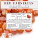 Snowflake Obsidian & Red Carnelian Stone Meaning Cards (digital ...