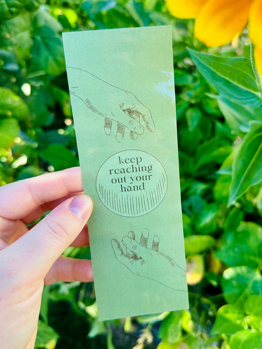 ACOSF Keep Reaching Out Your Hand BOOKMARK - Etsy